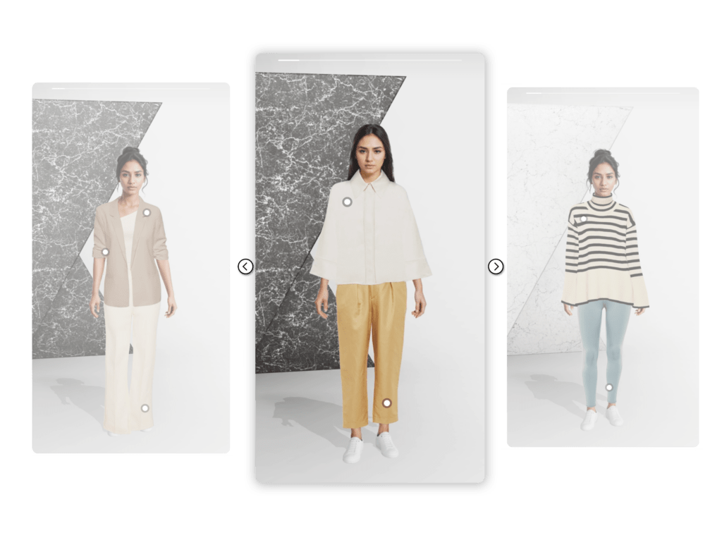 Virtual Styling - Reactive Reality