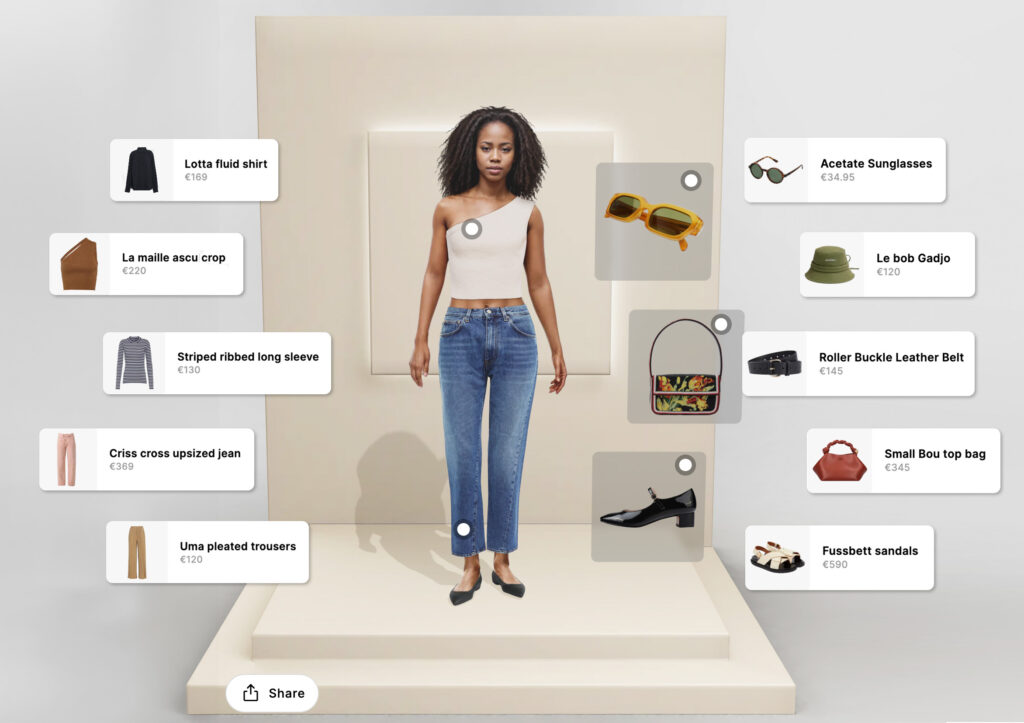Virtual Styling - Reactive Reality