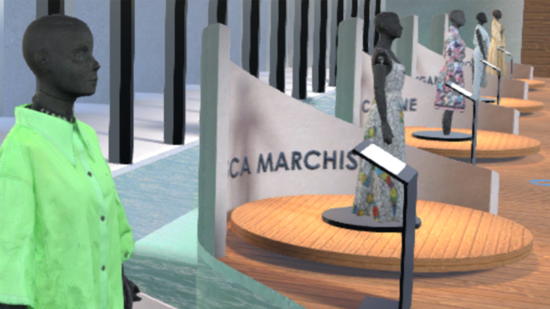 Milan Fashion Week: Emerging designers present photo-realistic 3D ...